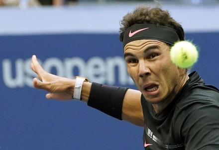 Rafael Nadal Spain Eyes Ball He Editorial Stock Photo - Stock Image ...