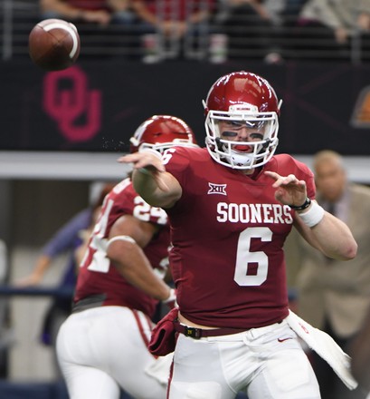 University Oklahoma Quarterback Baker Mayfield Shown Editorial Stock Photo - Stock Image ...