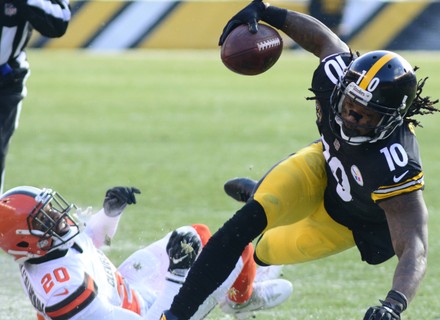 Pittsburgh Steelers Running Back Fitzgerald Toussaint Editorial Stock ...