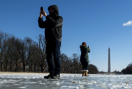 Extreme Cold Weather hits Washington, D.C, District of Columbia, United ...