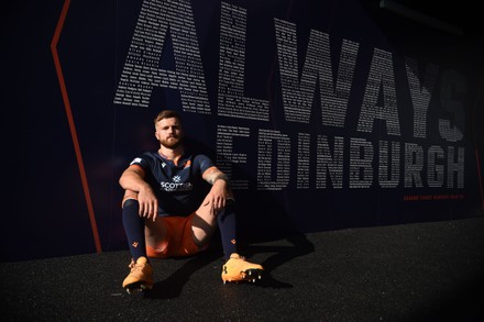 Edinburgh Rugby kit launch, Murrayfield, Edinburgh, Scotland - 03 Sep ...