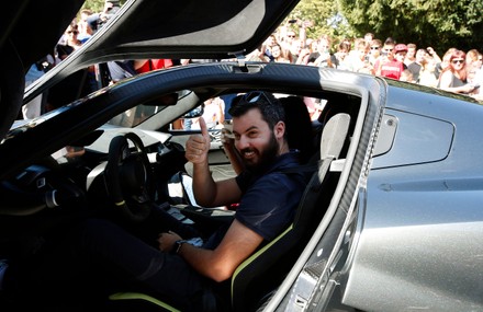 Croatian Entrepreneur Mate Rimac Founder Croatian Editorial Stock Photo ...