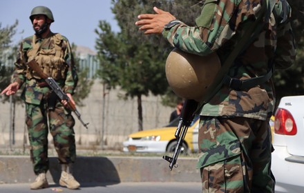 Taliban Forces Wearing Uniform Colors Former Editorial Stock Photo ...