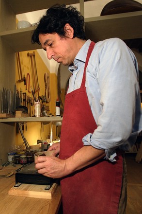 Luthier Work His Workshop Luthier Craftsperson Editorial Stock Photo ...