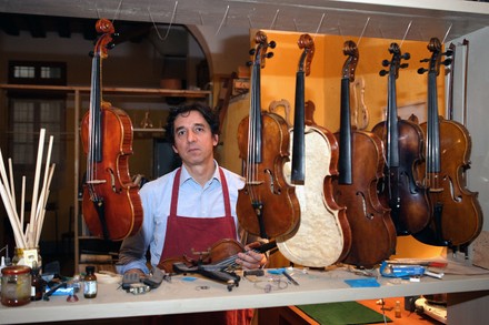 Luthier Work His Workshop Luthier Craftsperson Editorial Stock Photo ...