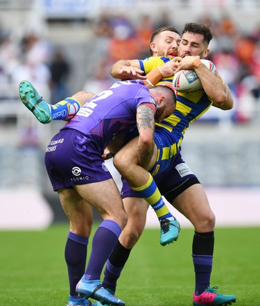Ethan Havard Wigan Warriors Celebrates Scoring Editorial Stock Photo ...