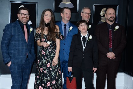 Musical Group Offa Rex Arrives On Editorial Stock Photo - Stock Image ...
