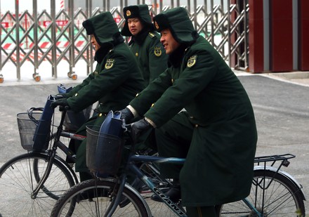 52 Soldiers on bicycles Stock Pictures, Editorial Images and Stock ...