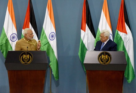 10 Indian Prime Minister Narendra Modi And Palestinian President ...