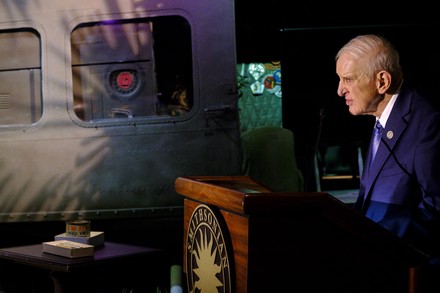 Rep Sam Johnson Rtx Speaks Ceremony Editorial Stock Photo - Stock Image ...