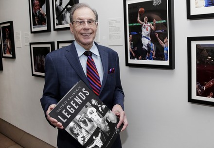 Photographer George Kalinsky Stands Copy His Editorial Stock Photo ...