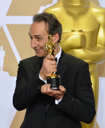 Composer Alexandre Desplat Winner Award Best Editorial Stock Photo ...