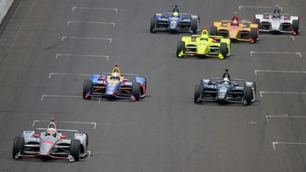 Will Power 12 Leads Alexander Rossi Editorial Stock Photo - Stock Image ...