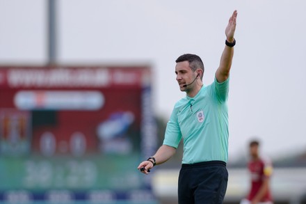 Referee Tom Reeves Pointing Directing Signalling Editorial Stock Photo ...