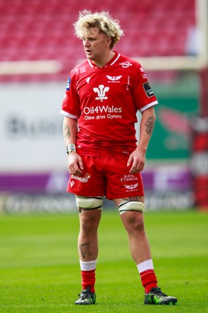 Archie Hughes Scarlets Scores His Second Editorial Stock Photo - Stock ...
