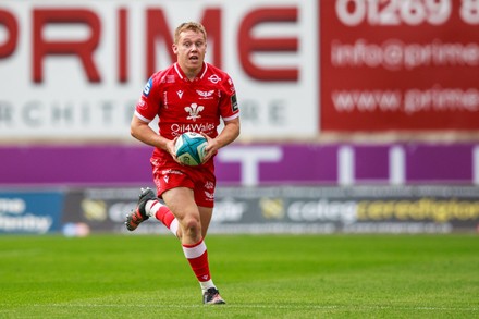 Steff Thomas Scarlets Warms Ahead Match Editorial Stock Photo - Stock ...