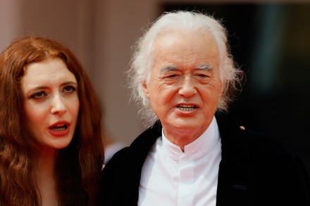 Jimmy Page His Partner Poet Performer Editorial Stock Photo - Stock ...