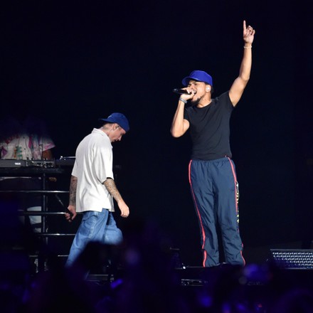 Justin Bieber Chance Rapper Editorial Stock Photo - Stock Image ...