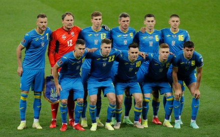 Starting Eleven Ukraine Lines 2022 Fifa Editorial Stock Photo - Stock ...