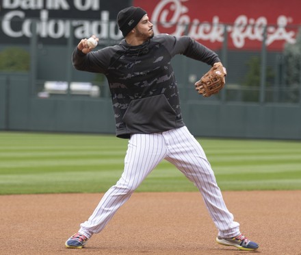Colorado Rockies Third Baseman Nolan Arenado Editorial Stock Photo ...