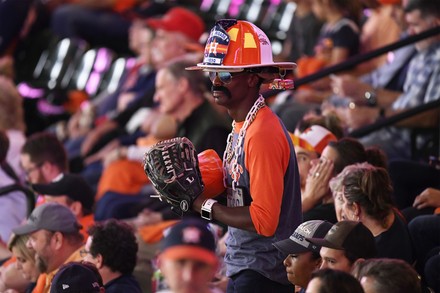 Houston Astros Fan Stands Hope Rally Editorial Stock Photo - Stock ...