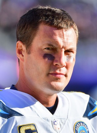 Los Angeles Chargers Quarterback Philip Rivers Editorial Stock Photo ...