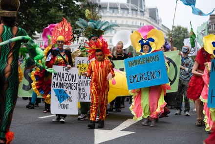 Activists Pose Costumes During March Extinction Editorial Stock Photo ...
