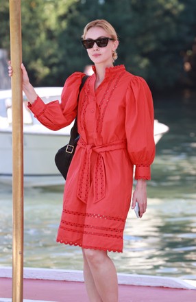 Sarah Gordon Arrives 78th Venice International Editorial Stock Photo ...