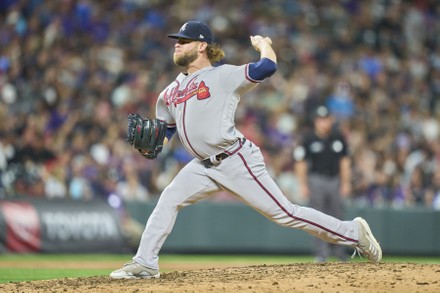 Atlanta Pitcher Jacob Webb 71 Throws Editorial Stock Photo - Stock ...