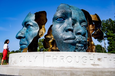 Visitors View Nelson Mandela Memorial During Editorial Stock Photo ...