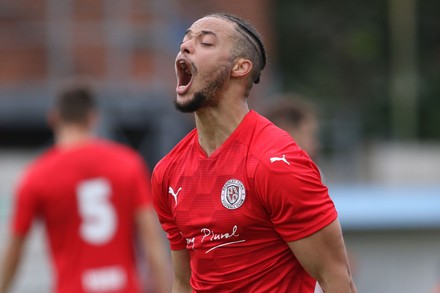 Tre Mitford Brackley Town Reacts During Editorial Stock Photo - Stock ...