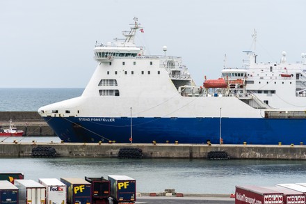 Stena Foreteller Roro Cargo Ship Which Editorial Stock Photo - Stock ...
