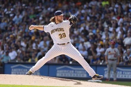 Milwaukee Brewers Left Fielder Pablo Reyes Editorial Stock Photo ...