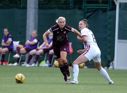 Hearts Head Coach Eva Olid During Editorial Stock Photo - Stock Image ...