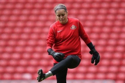 Allison Cowling Sunderland Warms During Fa Editorial Stock Photo ...