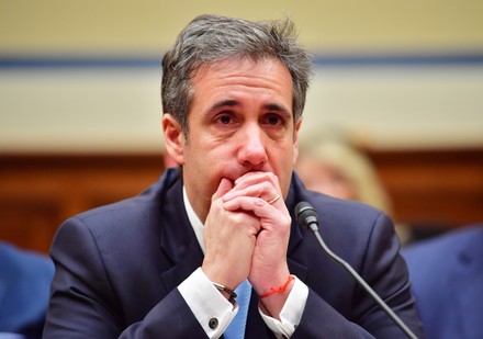 Michael D Cohen Reacts Tears When Editorial Stock Photo - Stock Image ...
