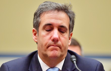 Michael D Cohen Reacts Tears When Editorial Stock Photo - Stock Image ...
