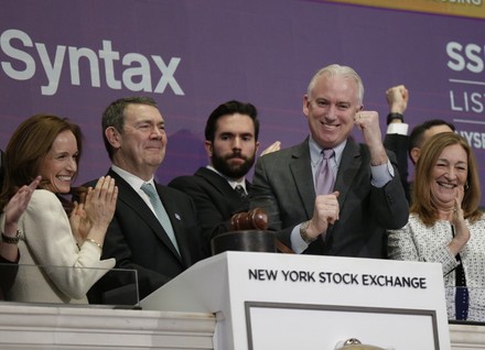 Representatives Syntax Ring Closing Bell New Editorial Stock Photo ...