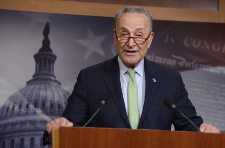 Senate Minority Leader Chuck Schumer New Editorial Stock Photo - Stock ...
