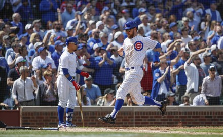 Chicago Cubs Left Fielder Ben Zobrist Editorial Stock Photo - Stock ...