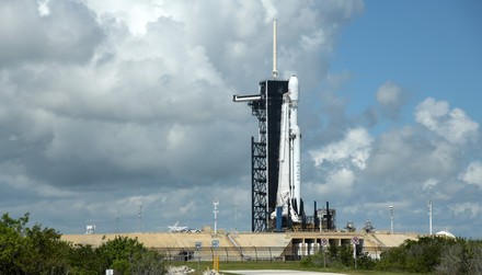 Spacex Falcon 9 Heavy Rocket Ready Editorial Stock Photo - Stock Image ...