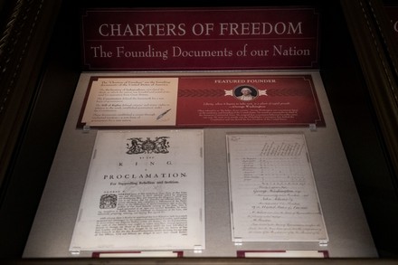 Constitution Mural By Barry Faulkner Shown - Foto de stock de contenido ...