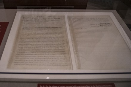 __COUNT__ Emancipation Proclamation and DC Emancipation Act on Display at National Archives ...