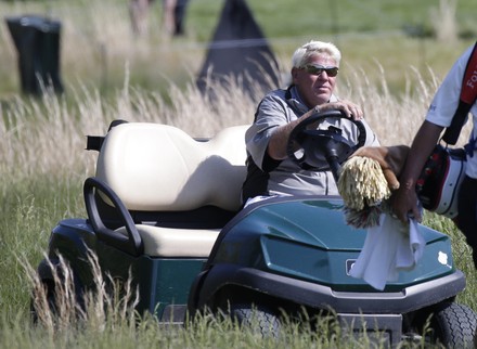 John Daly Drives His Golf Cart Editorial Stock Photo - Stock Image ...