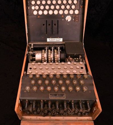 Rare Threecipher Rotor Design Enigma Machine Editorial Stock Photo ...