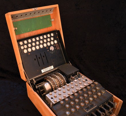 Rare Threecipher Rotor Design Enigma Machine Editorial Stock Photo ...