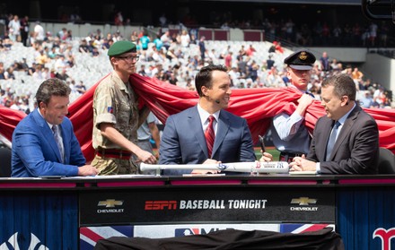 Espn Commentators Discuss Pregame Flag Bearers Editorial Stock Photo ...