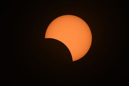 Moons Orbit Begins Intersect That Sun Editorial Stock Photo - Stock ...