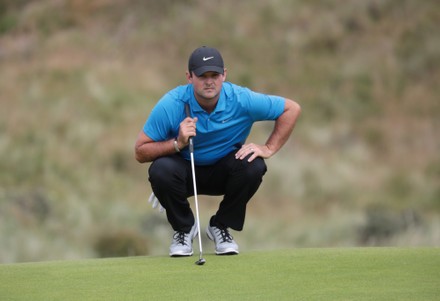 Patrick Reed Us Lines Putt On Editorial Stock Photo - Stock Image ...