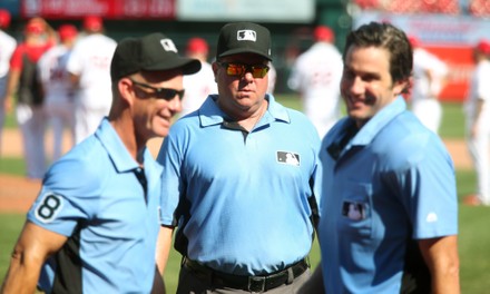 Umpire Crew Chief Sam Holbrook C Editorial Stock Photo - Stock Image ...